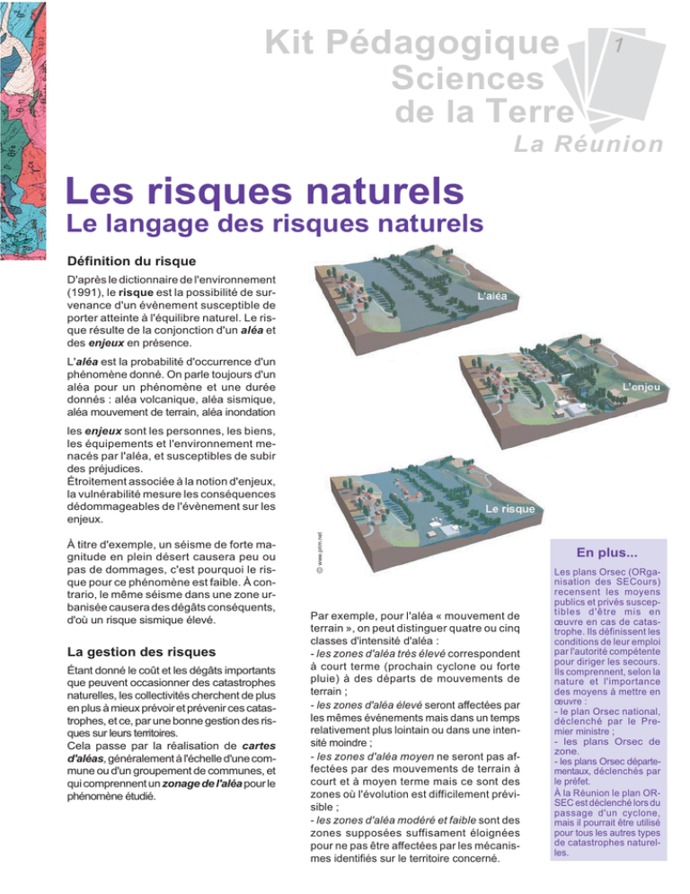 Les risques naturels