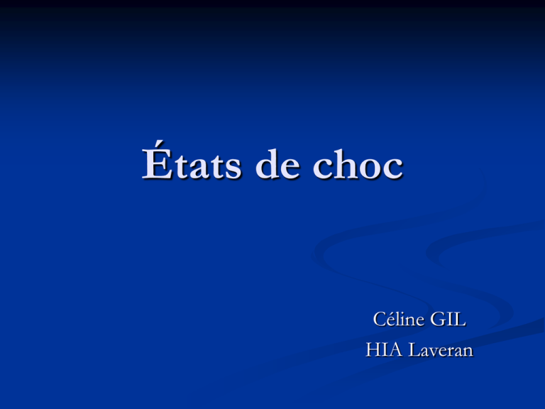 États de choc
