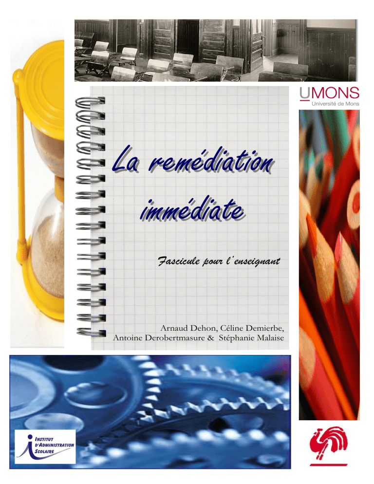 Fascicule Remediation- immediate complet
